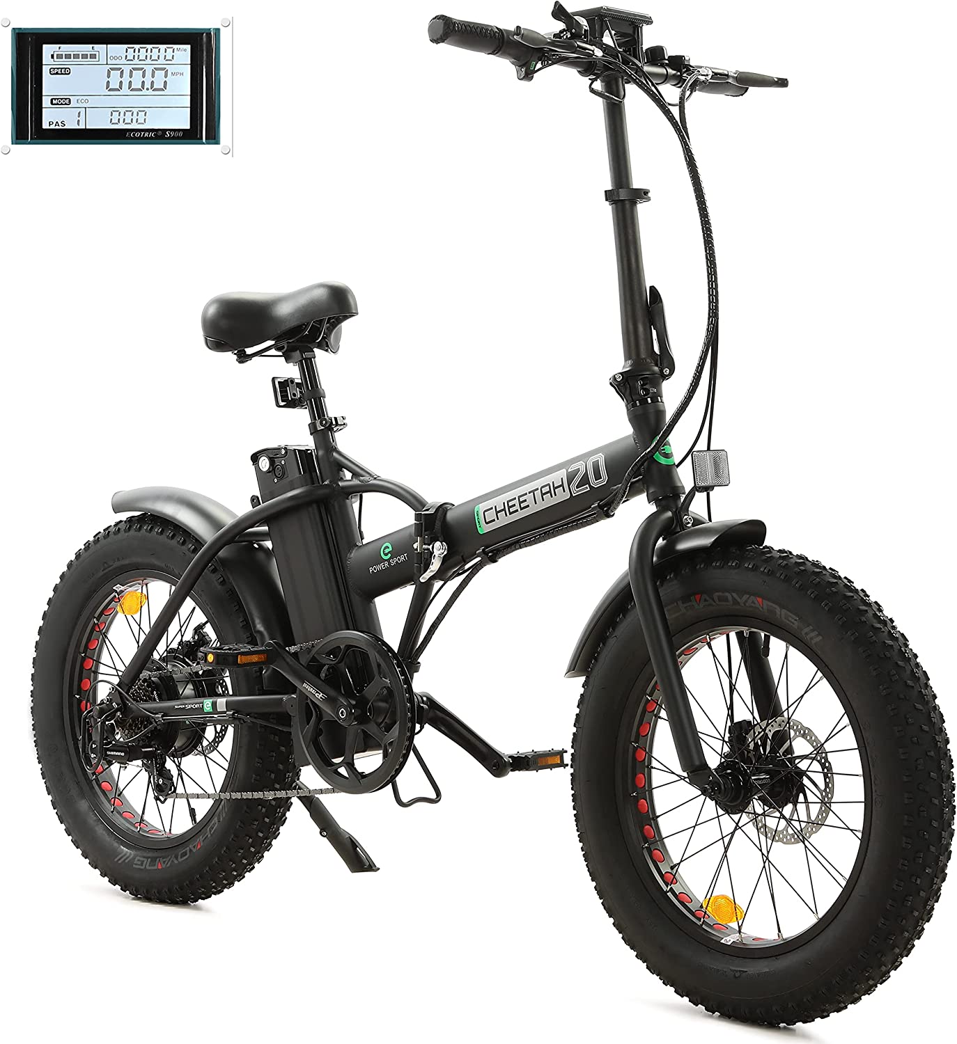 Ecotric Cheetah Fat Tire Folding eBike – Best Selling Electric Bike D ...